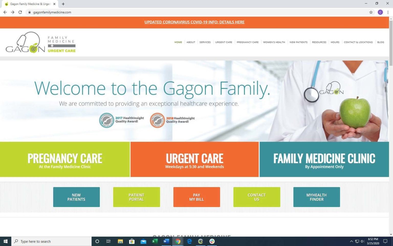 Gagon Home Patient Portal - Gagon Family Medicine